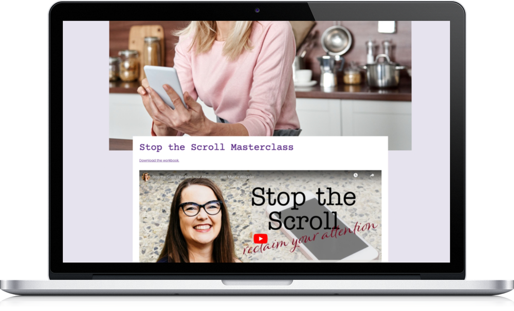 Don't waste your life scrolling