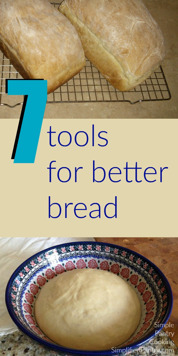 My favorite tools to make homemade bread