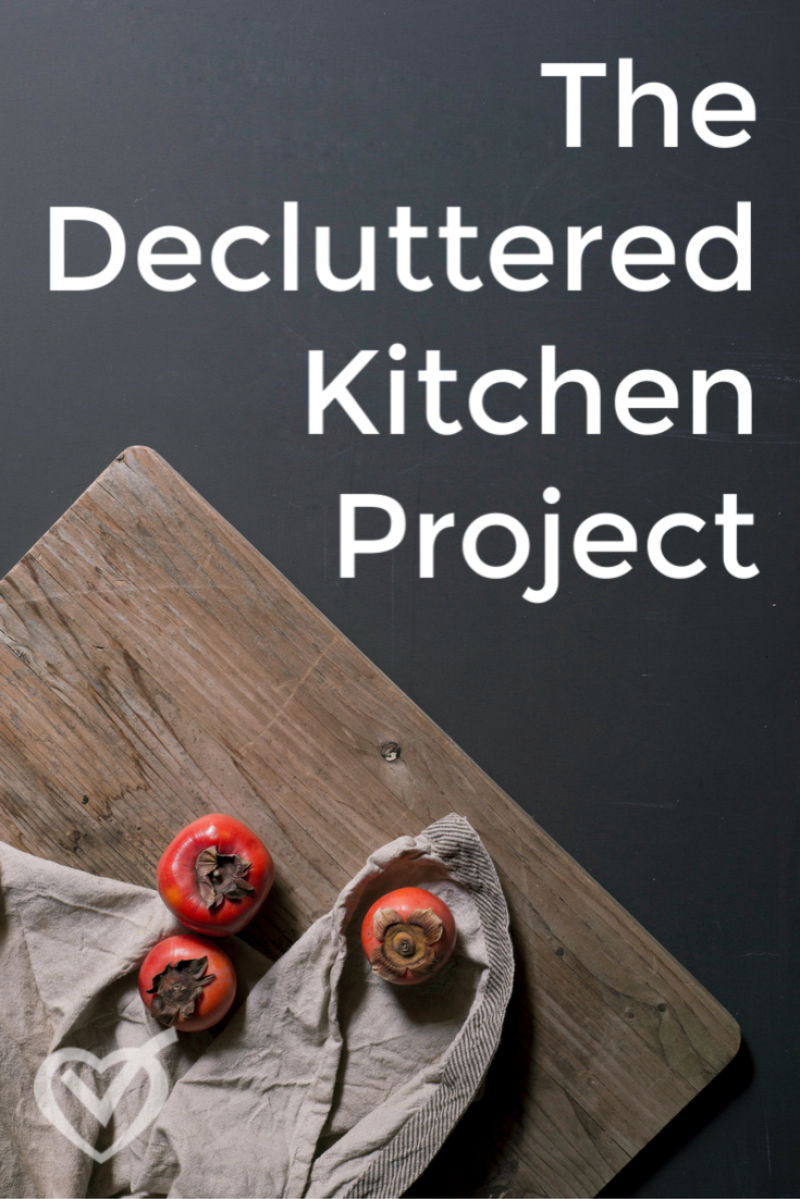 The Decluttered Kitchen Project - step by step