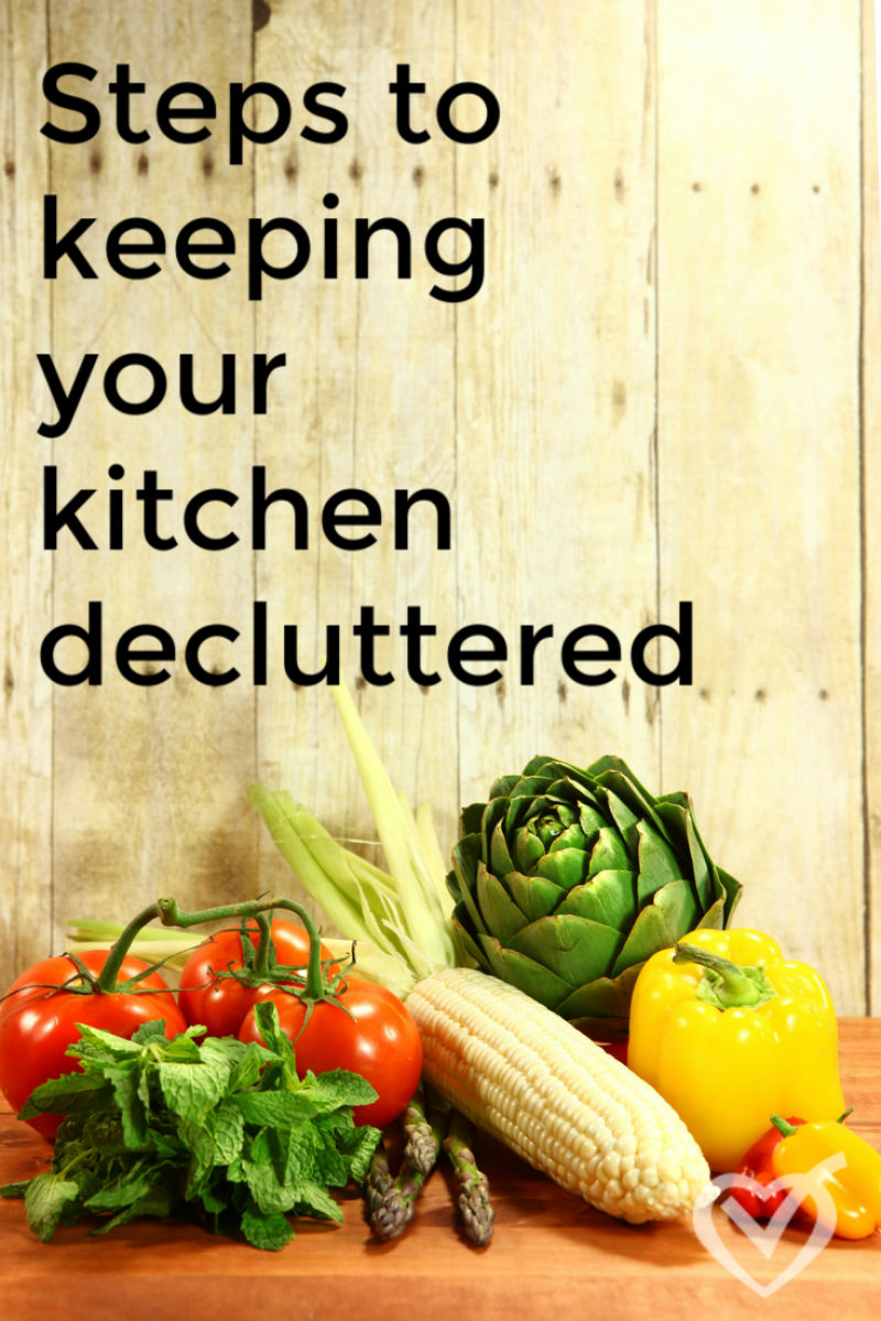 The Decluttered Kitchen Project - step by step