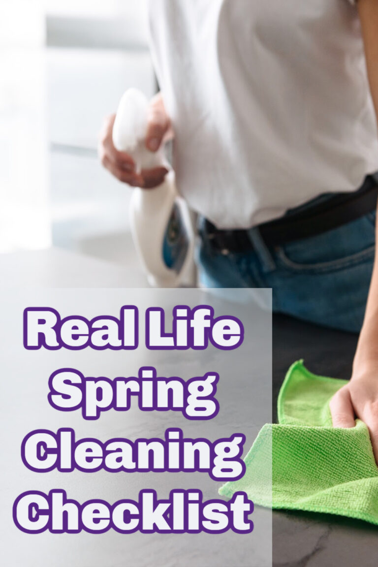 April Spring Cleaning Checklist
