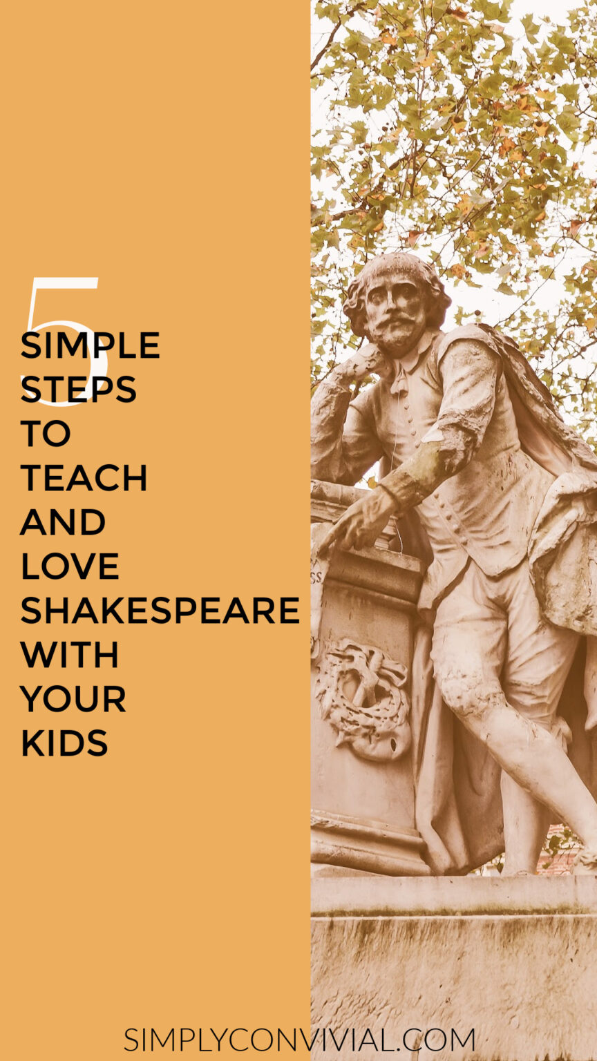 5 Easy Steps to Teach Shakespeare to Kids